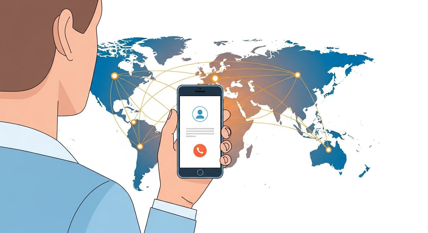 Guia dos países: códigos telefônicos, fuso horário e informações para ligar