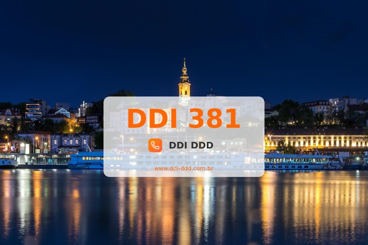 DDI 381: De qual país é este código?