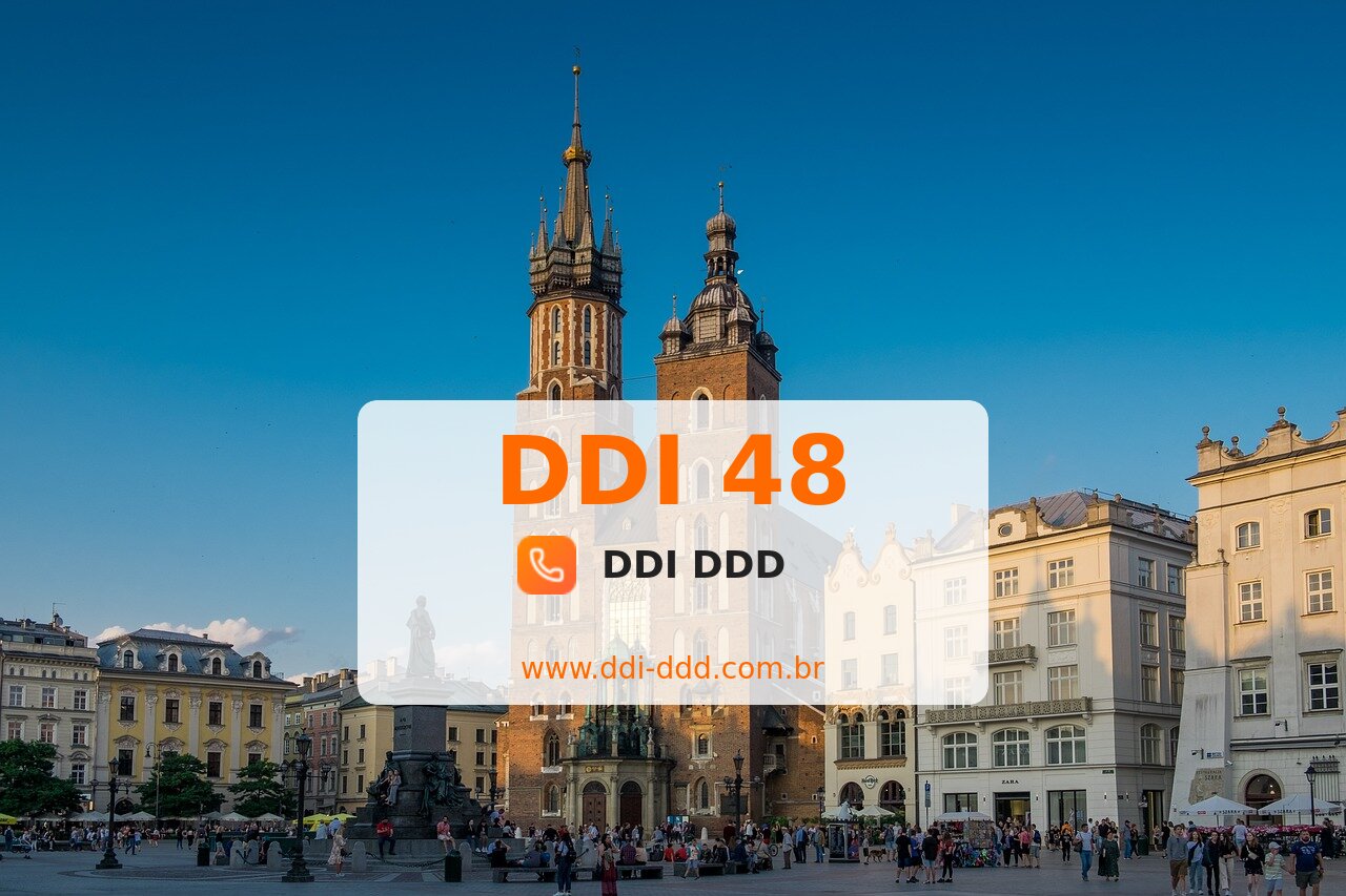 DDI 48: De qual país é este código?
